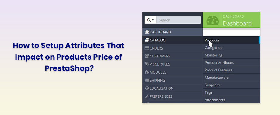 How to Setup Attributes That Impact on Products Price of PrestaShop ...